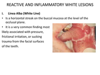 Oral mucosal ulceration | PPTX
