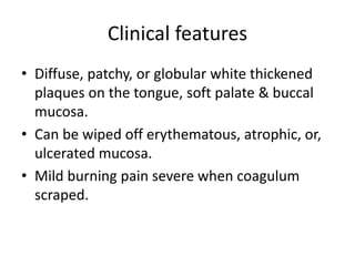 Oral mucosal ulceration | PPTX