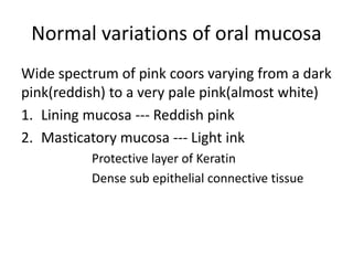 Oral mucosal ulceration | PPTX