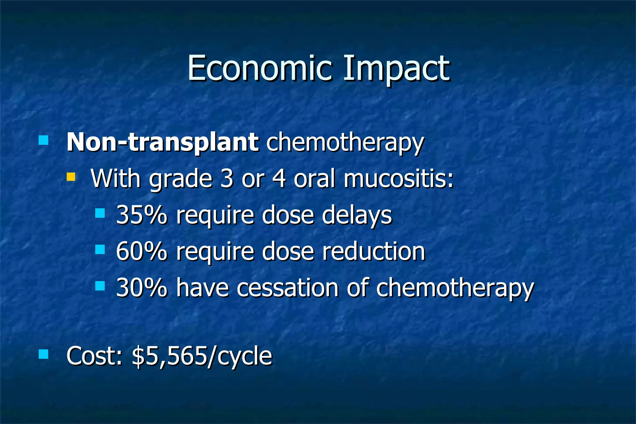 Oral Mucositis In Cancer Care | PPT
