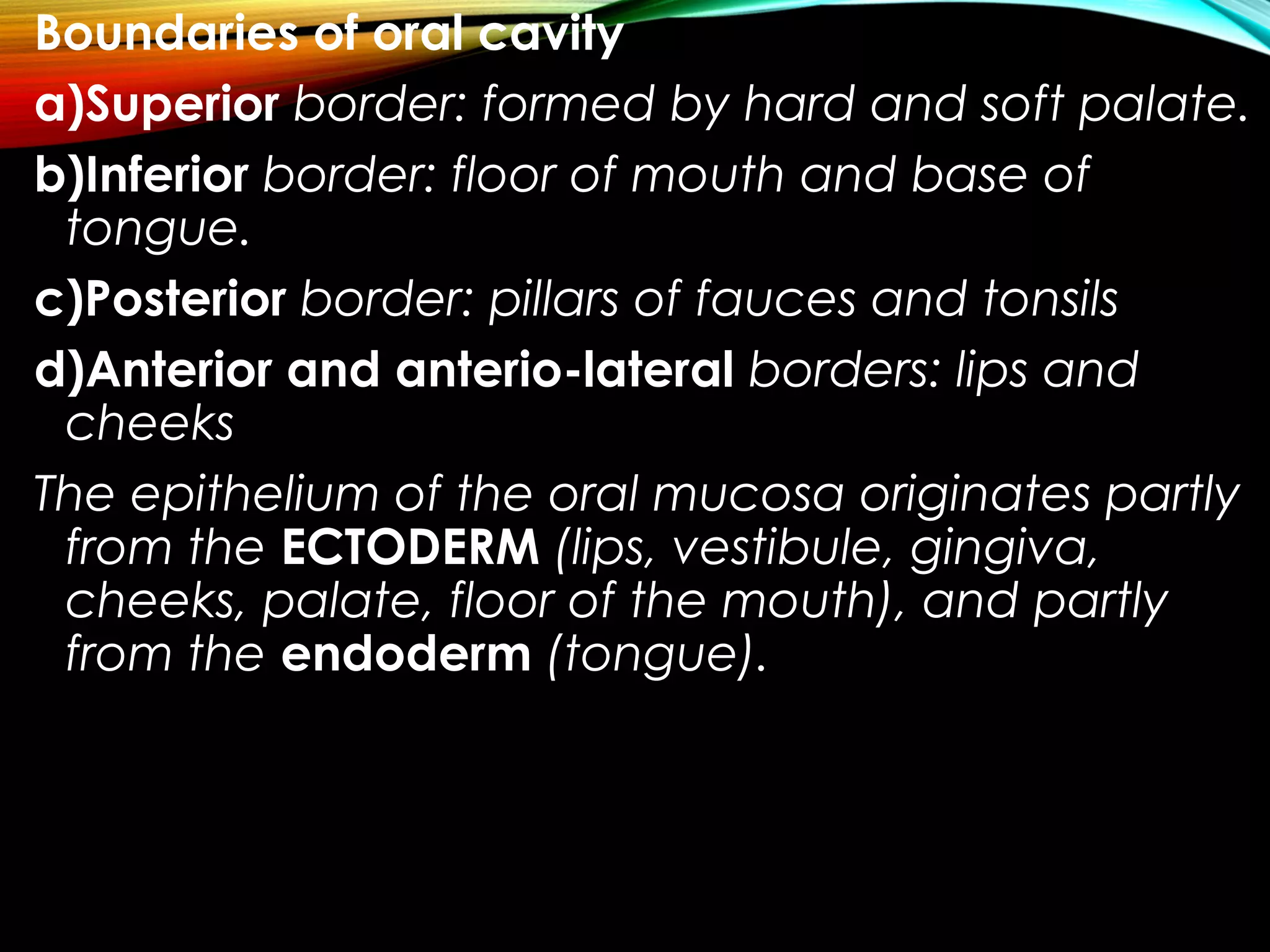 Oral Mucous Membrane... Arindam | PPT