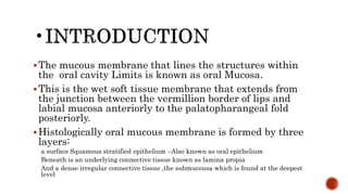 Structure and function of oral mucous membrane.pptx