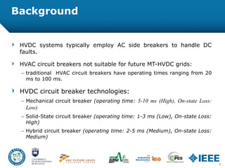 fault current limiter based hybrid hvdc breaker | PPT