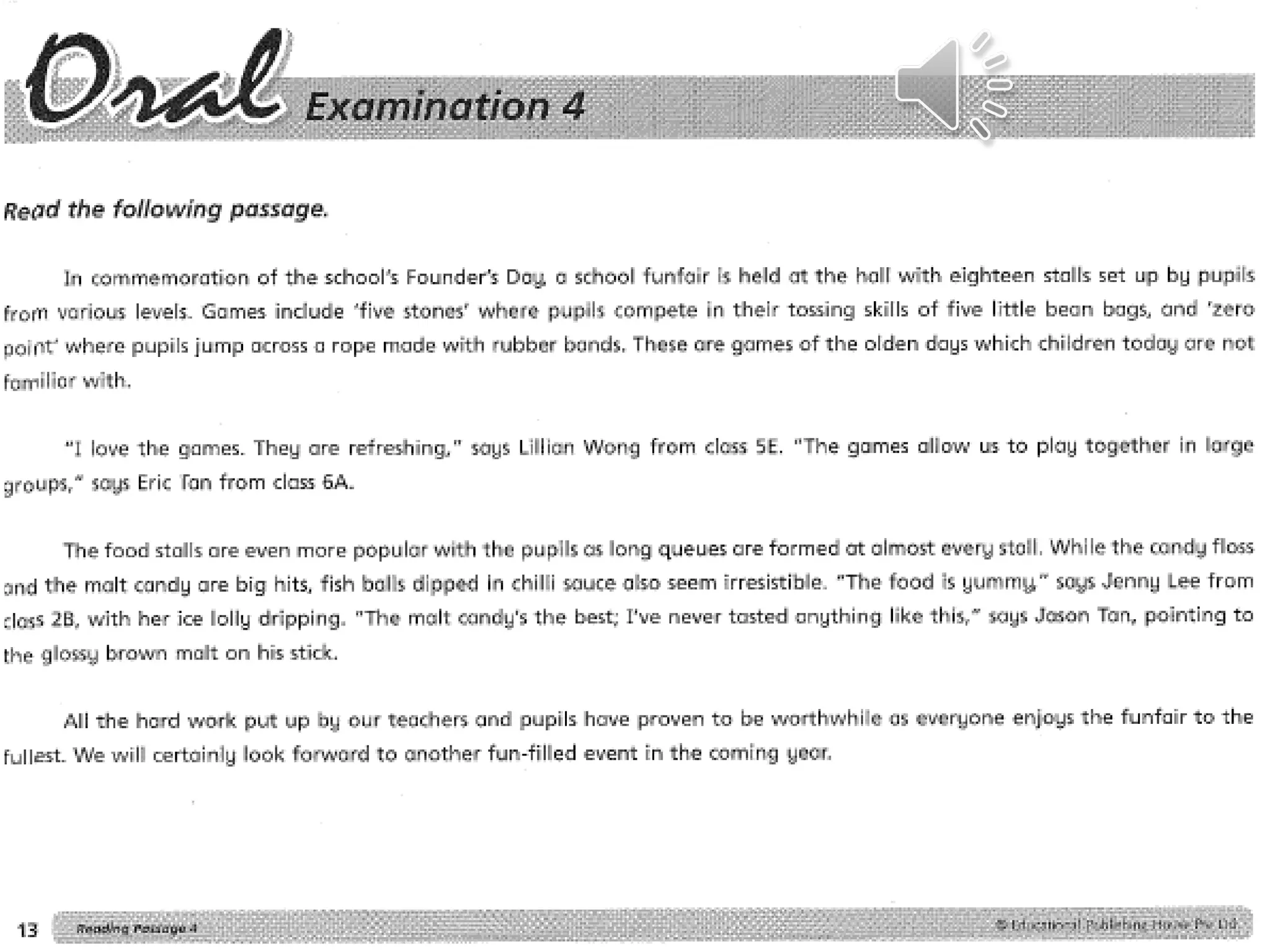 Oral passages Pupils' recording 260414 | PPT