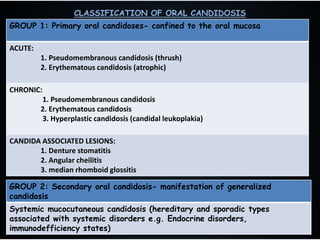 Oral pathology ... fungal infections 2 | PPTX