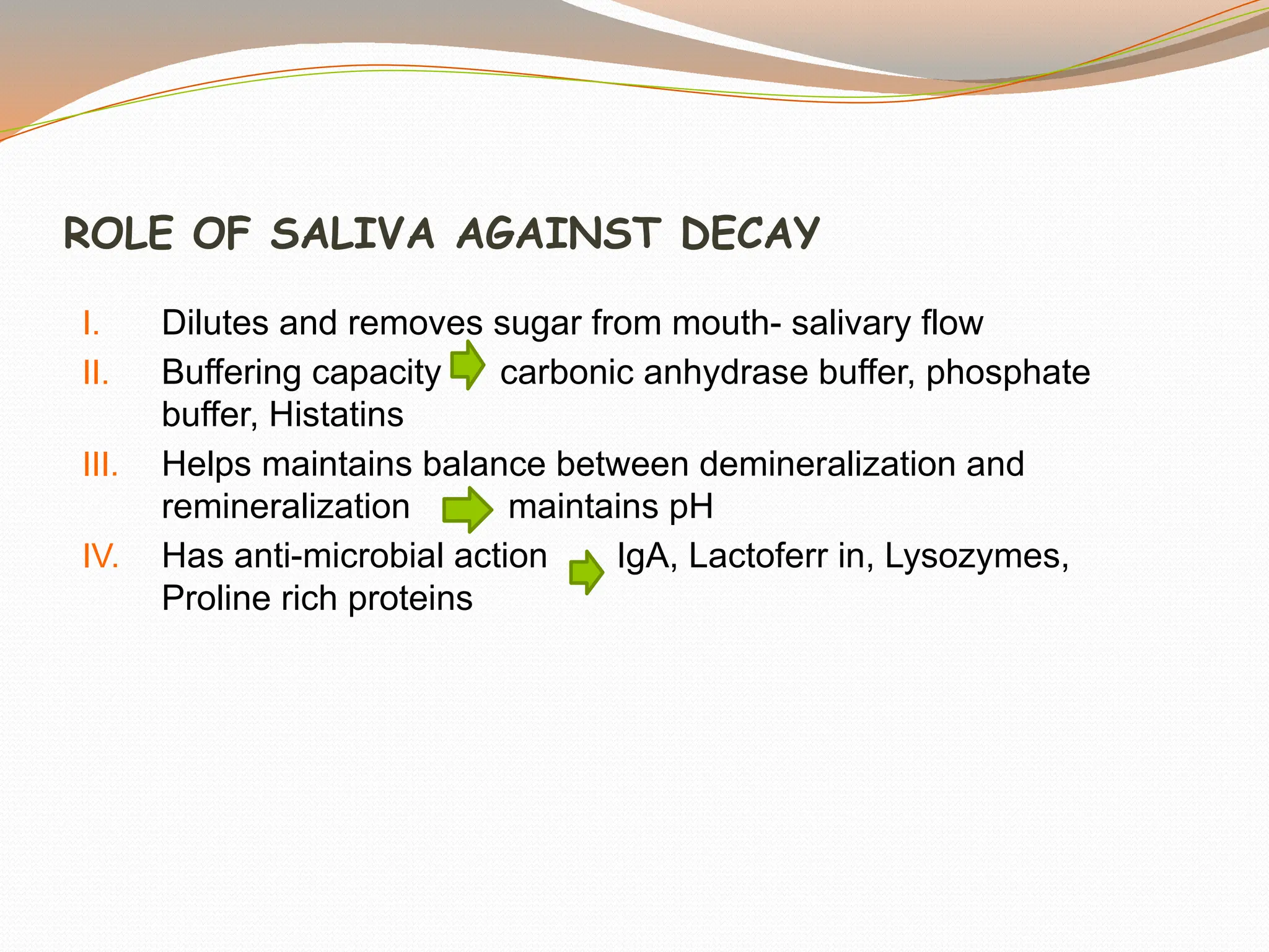 Components of Saliva - An insight to mouth | PPTX