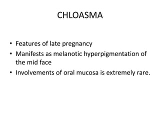 Oral pigmentation 2 | PPT