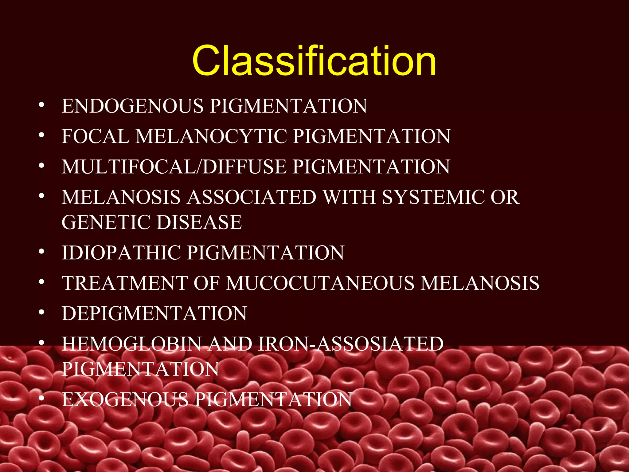 Oral pigmentation lesion | PPT
