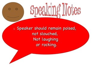 Oral Presenationnotes | PPT