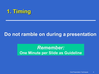 Oral presentation | PPT