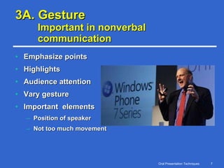 Oral presentation | PPT