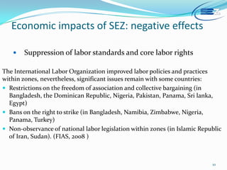 Economic Impact of Special Economic Zones | PPT