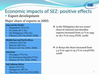 Economic Impact of Special Economic Zones | PPT