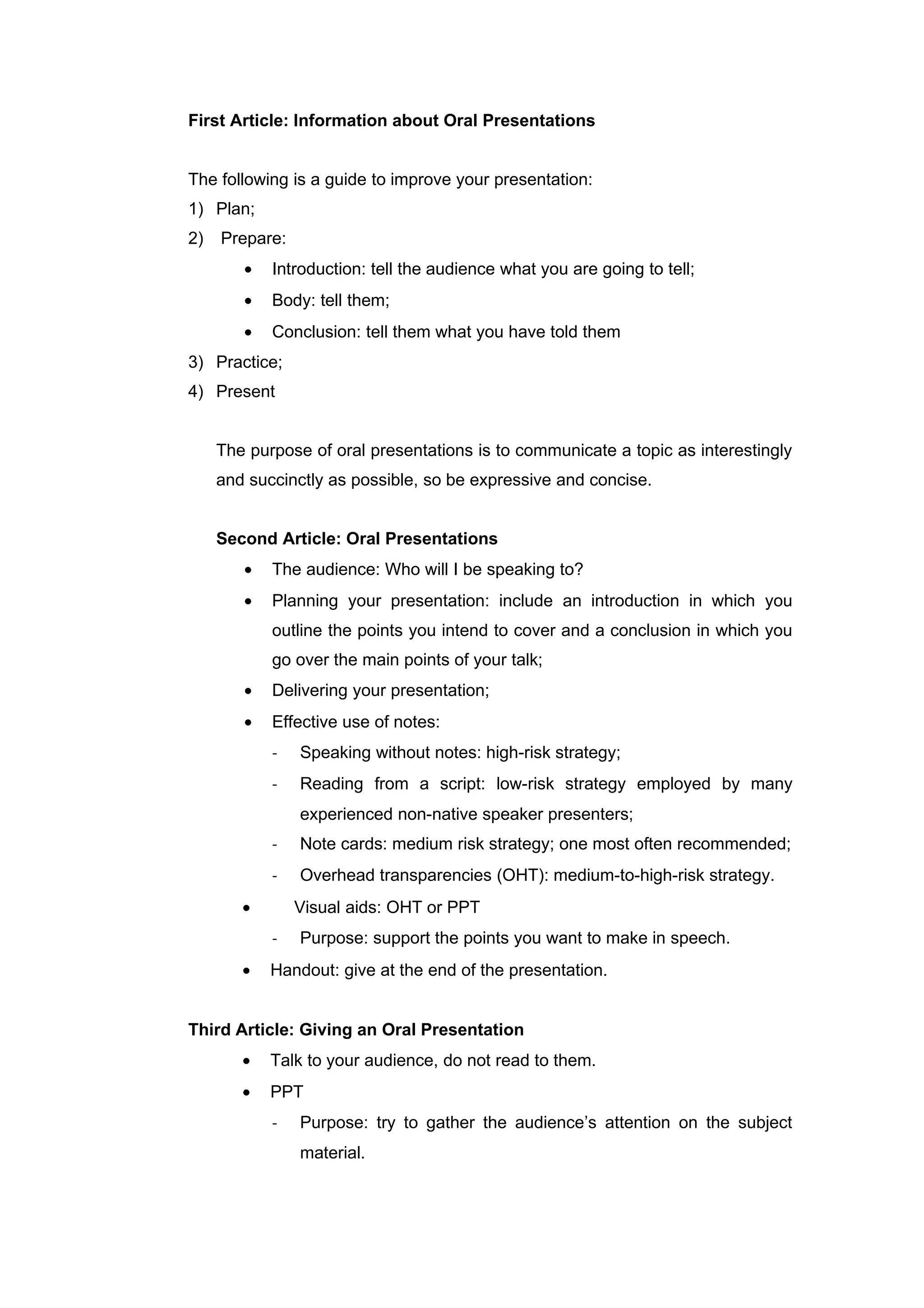 Oral presentation | DOC