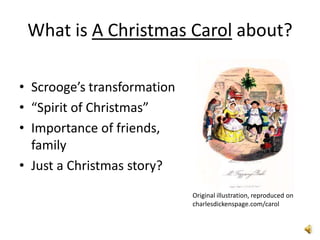 Oral presentation on A Christmas Carol | PPTX