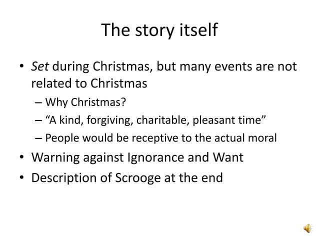 Oral presentation on A Christmas Carol | PPTX | Books and Literature