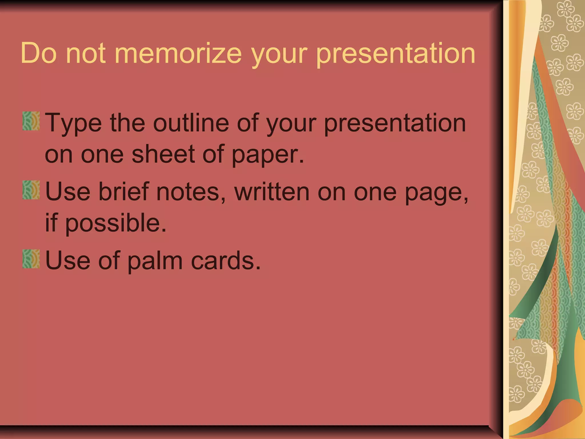 Oral presentation | PPT