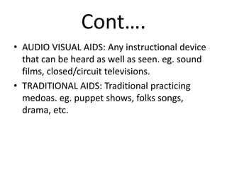 Role of audio visual aids and computers in Oral Presentation | PPTX
