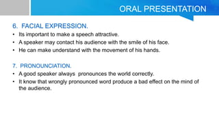 Oral presentation | PPT