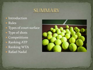 Tennis | PPT