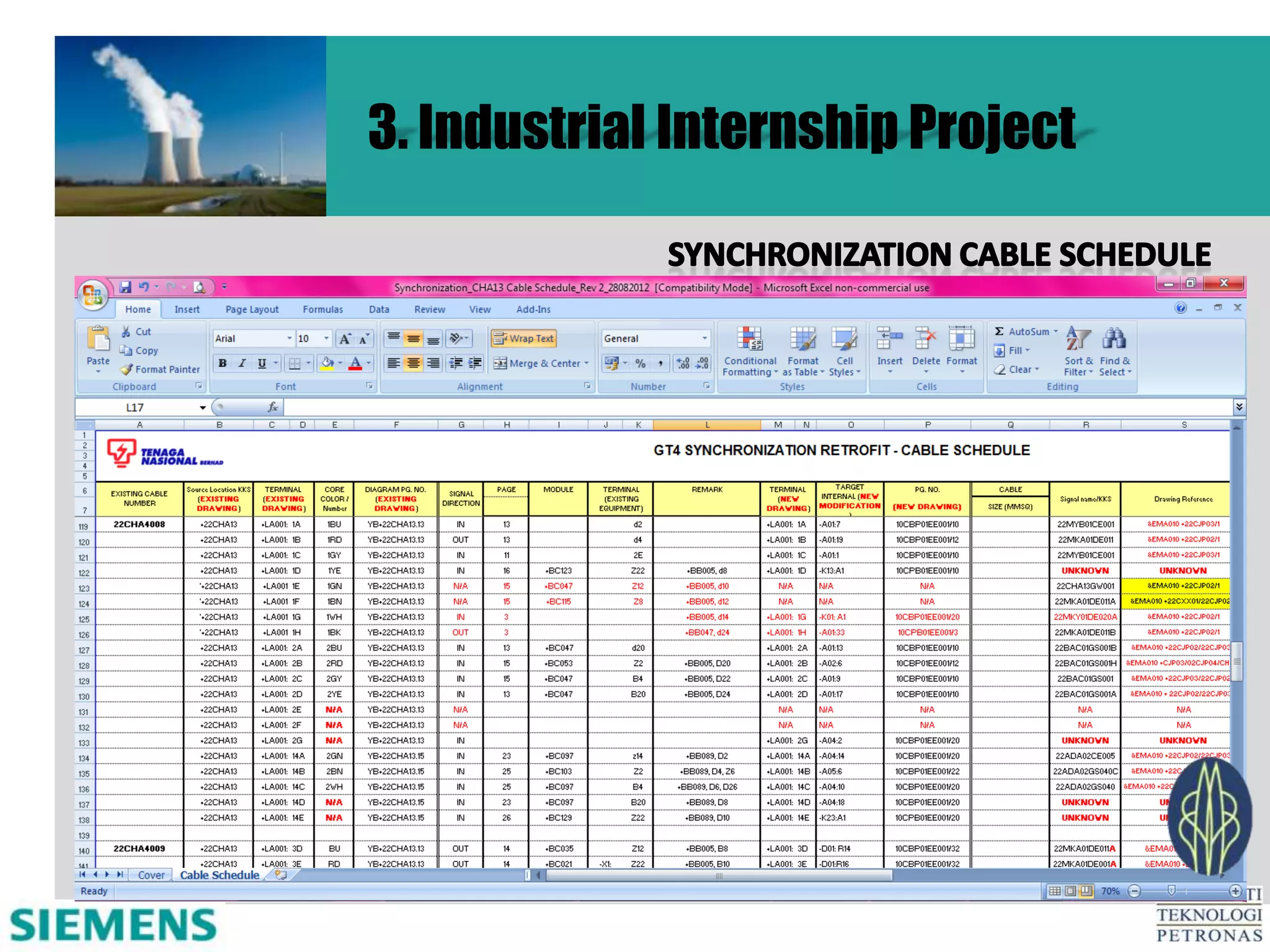 Internship Presentation - Siemens Malaysia | PPTX