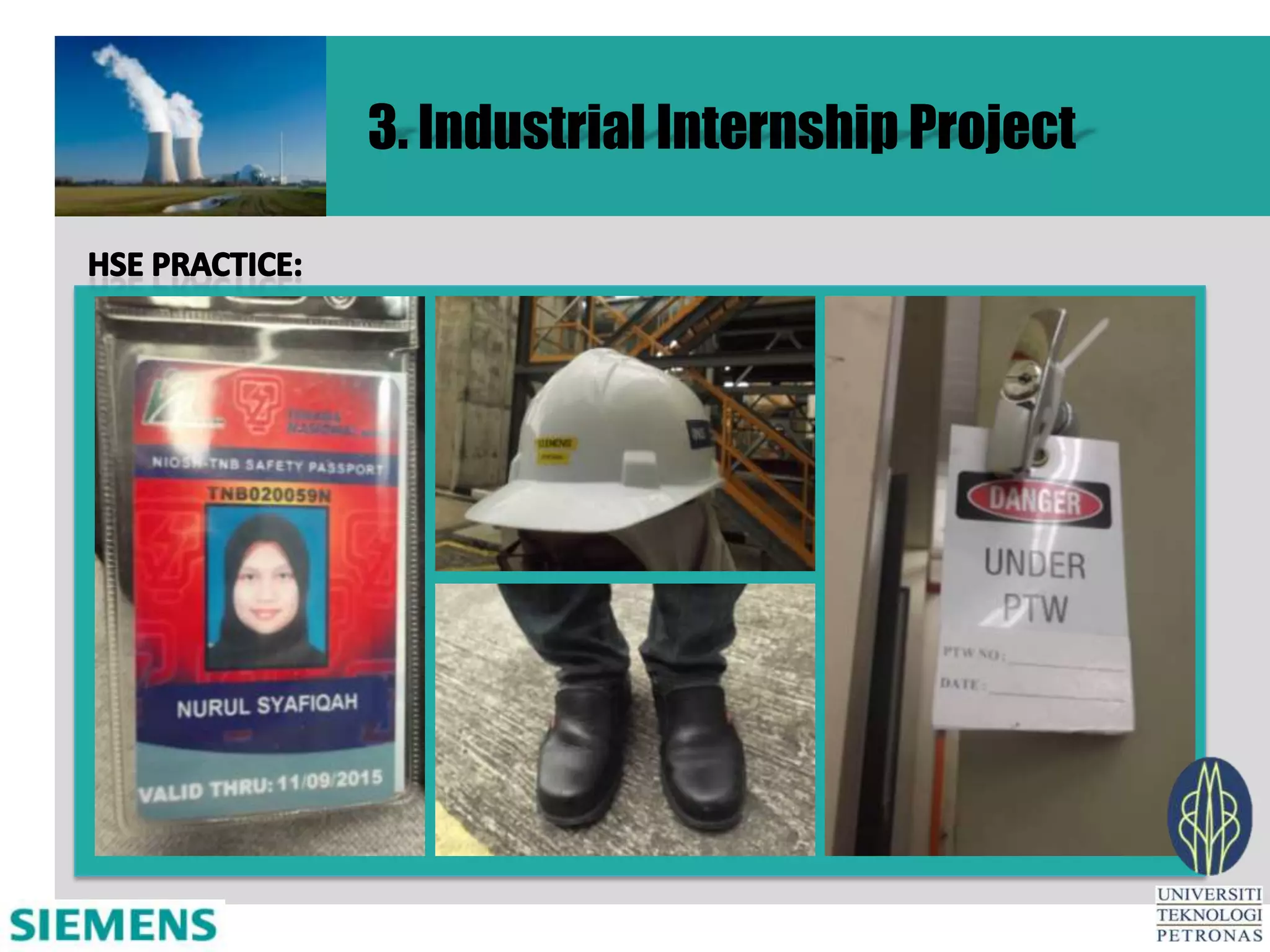 Internship Presentation - Siemens Malaysia | PPTX