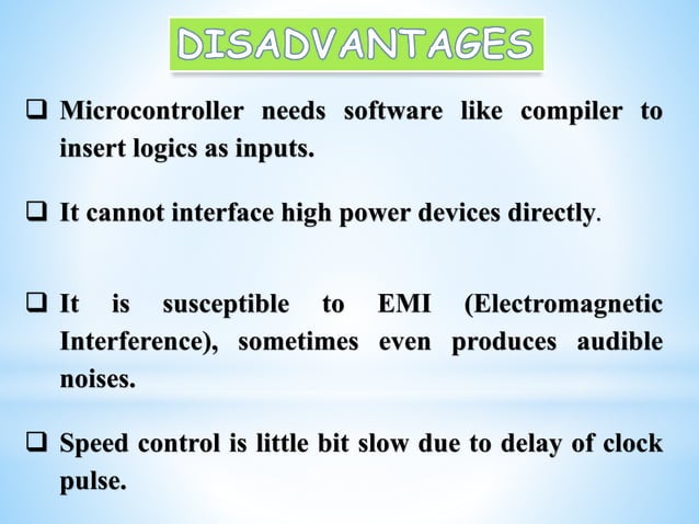Speed Control of DC Motor using Microcontroller | PPTX | Radio Control | Hobbies & Interests