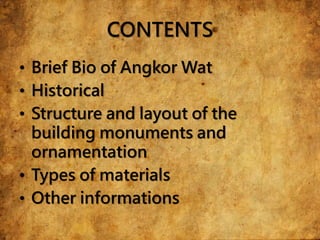 Oral presentation angkor wat | PPTX