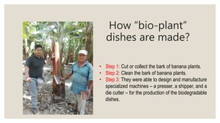 Oral presentation go green bio plant | PPTX