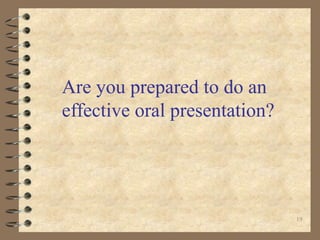 Oral Presentation Guide for students to prepare for oral presentation | PPT