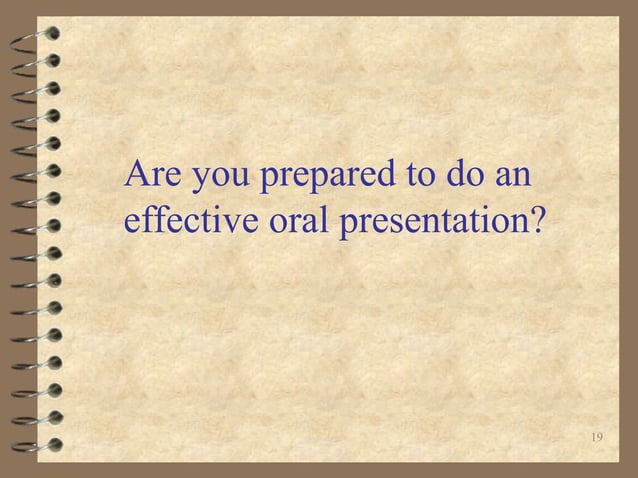 Oral Presentation Guide for students to prepare for oral presentation | PPT