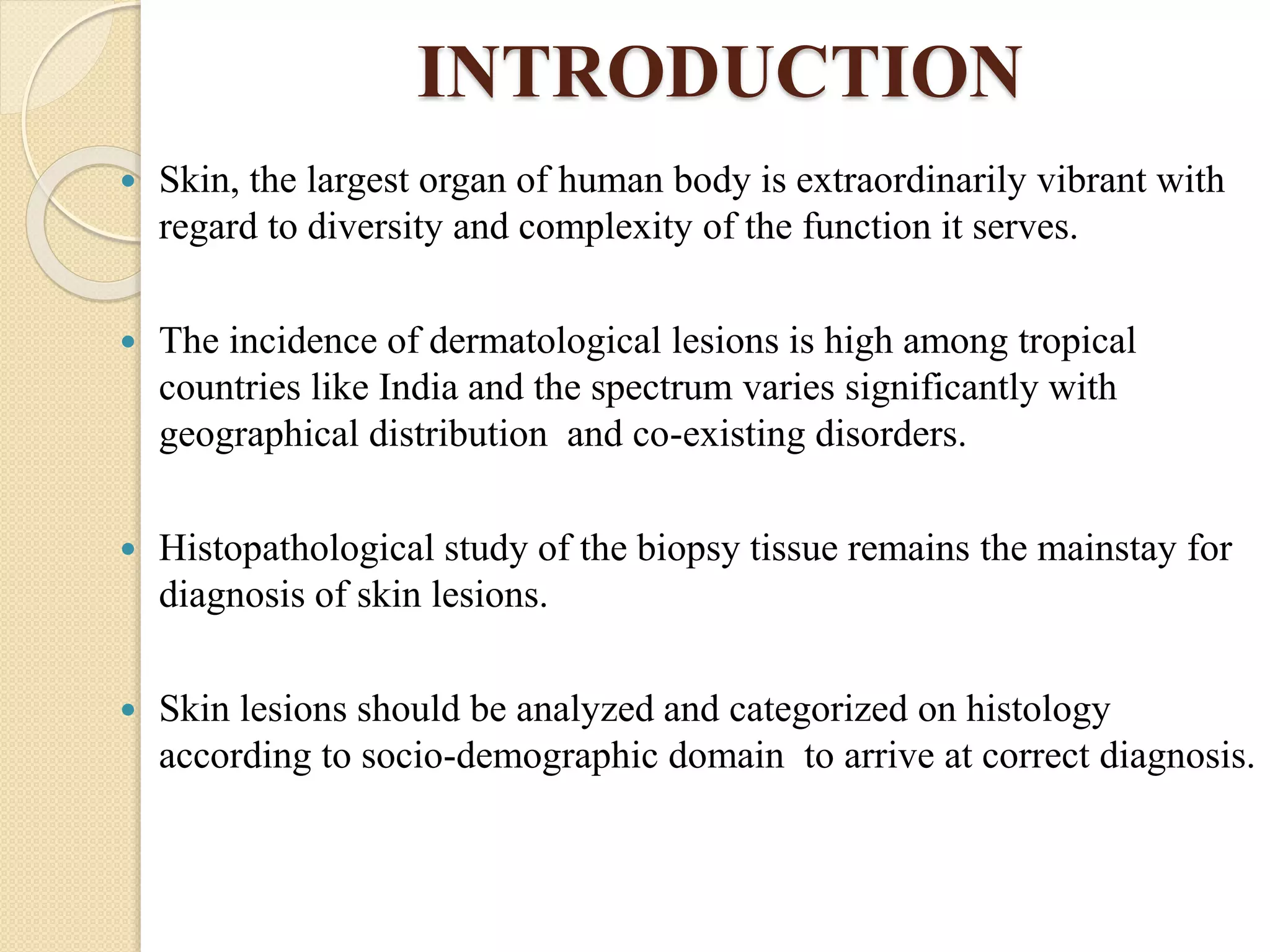 Oral presentation on clinico histopathological profile of ...
