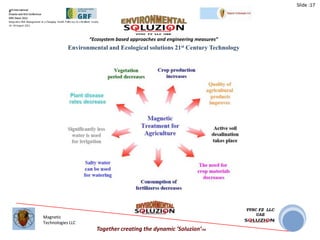 Environmental and ecological solutions 21st century technology | PPT