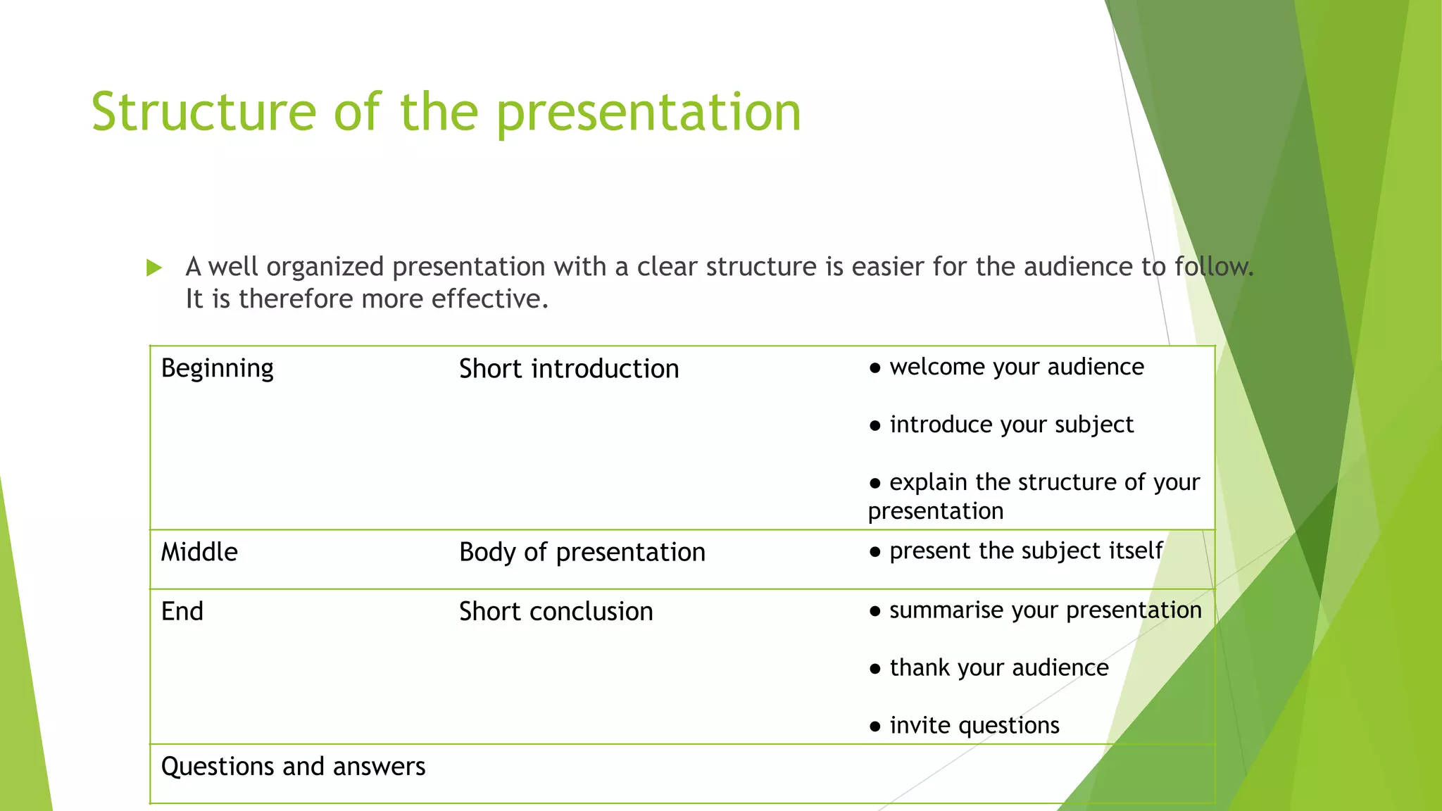 Oral presentations | PPTX
