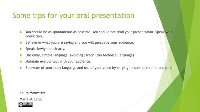 Oral presentations | PPT
