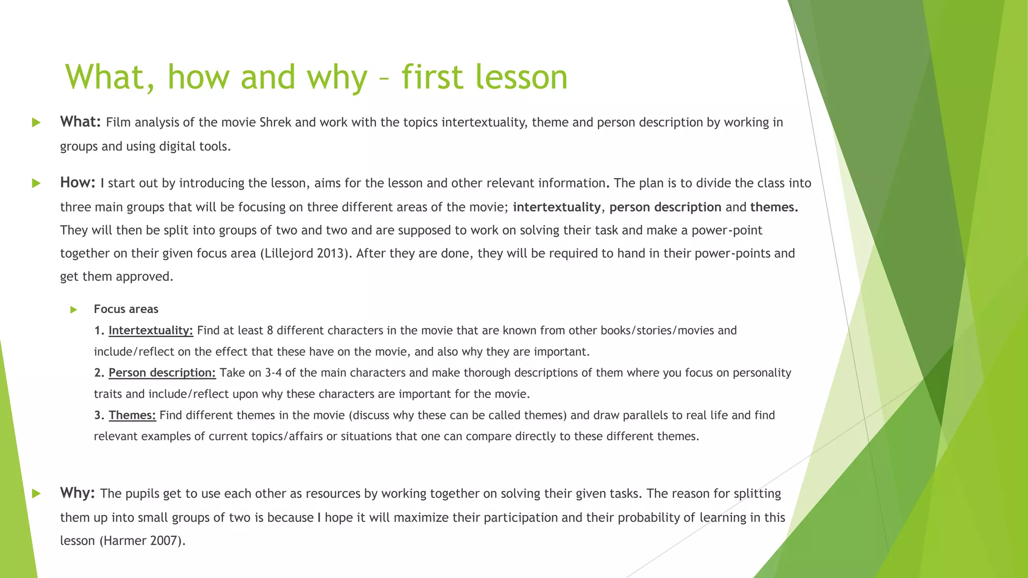 Oral presentation shrek | PPTX