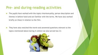 Oral presentation shrek | PPTX