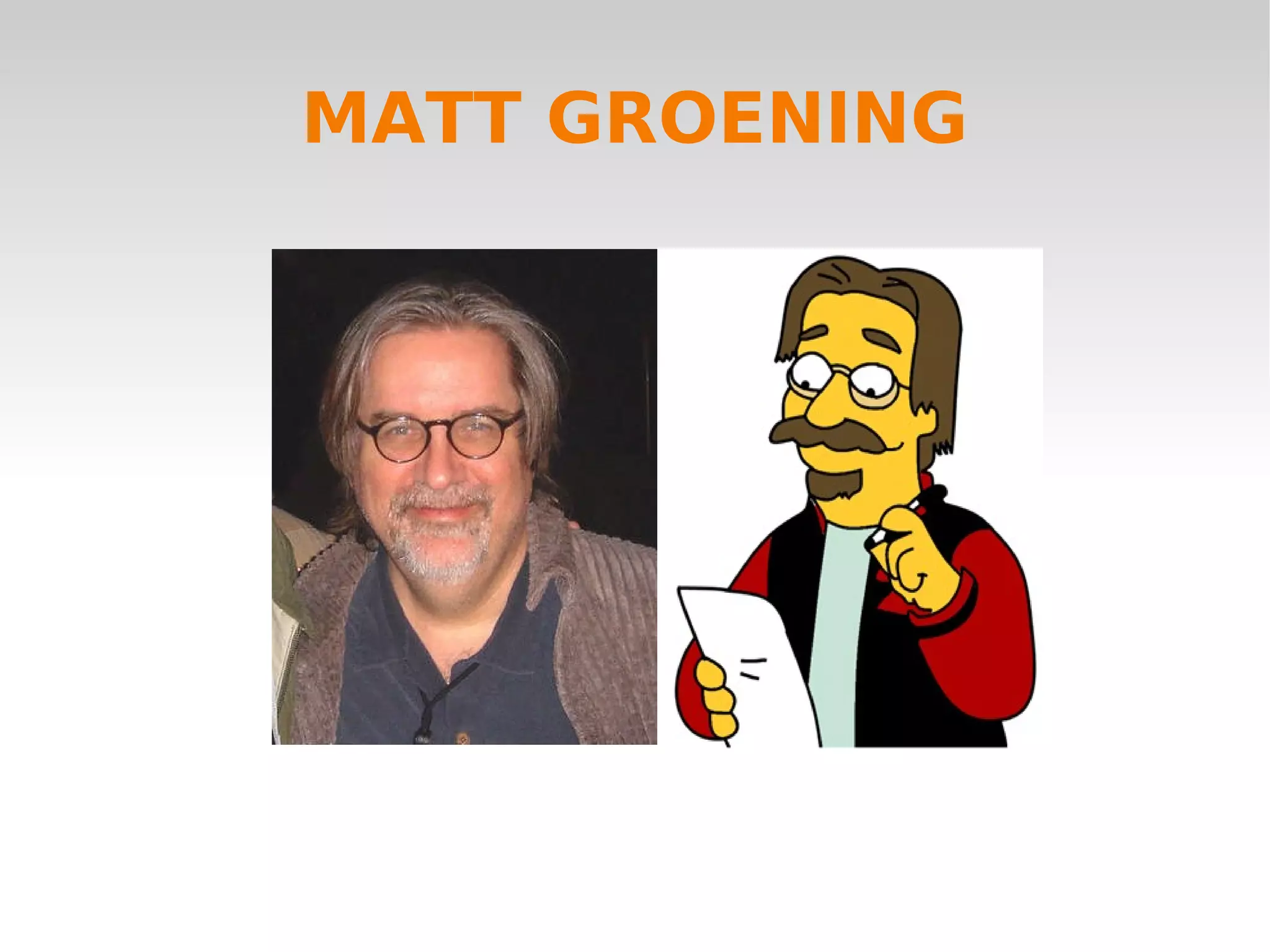 Oral Presentation Simpsons | PPT