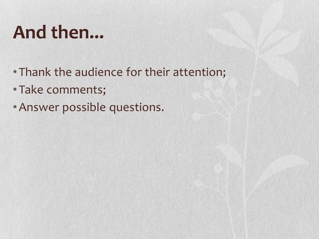 Oral presentations Sabrina | PPTX