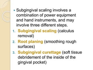 Oral prophylaxis | PPTX