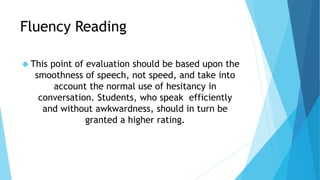 Oral reading | PPTX