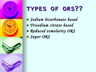 Oral Rehydration Therapy | PPT