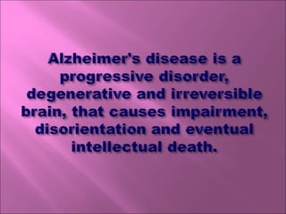 alzhaimer | PPT