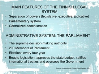 Republic of Finland Public Administration Profile | PPT