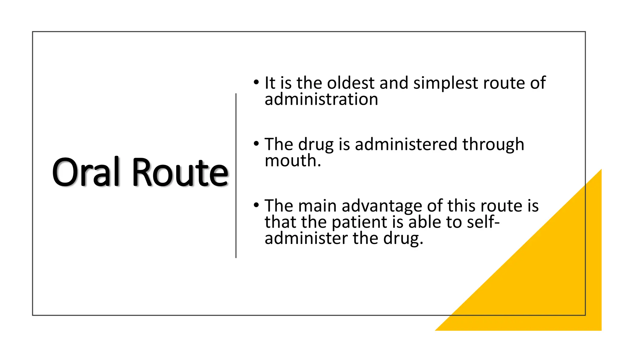 ORAL ROUTE.pptx