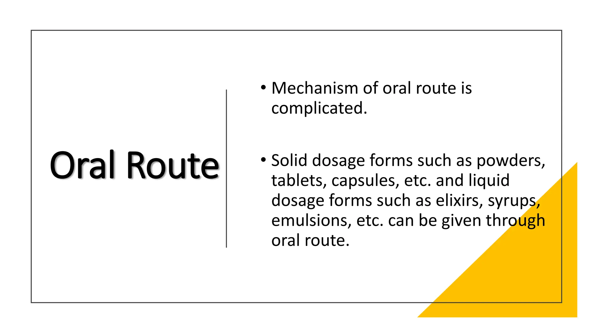 ORAL ROUTE.pptx