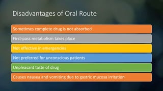 ORAL ROUTE.pptx