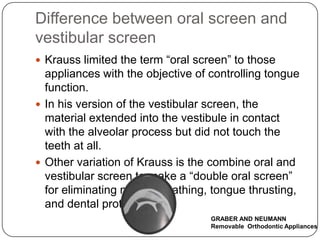 Oral screen | PPTX