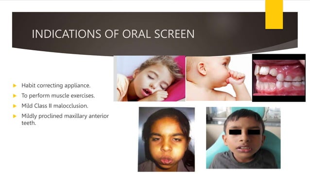 ORAL SCREEN in ortho patients- a case report | PPTX