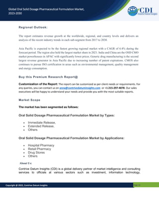 Oral Solid Dosage Pharmaceutical Formulation Market.pdf